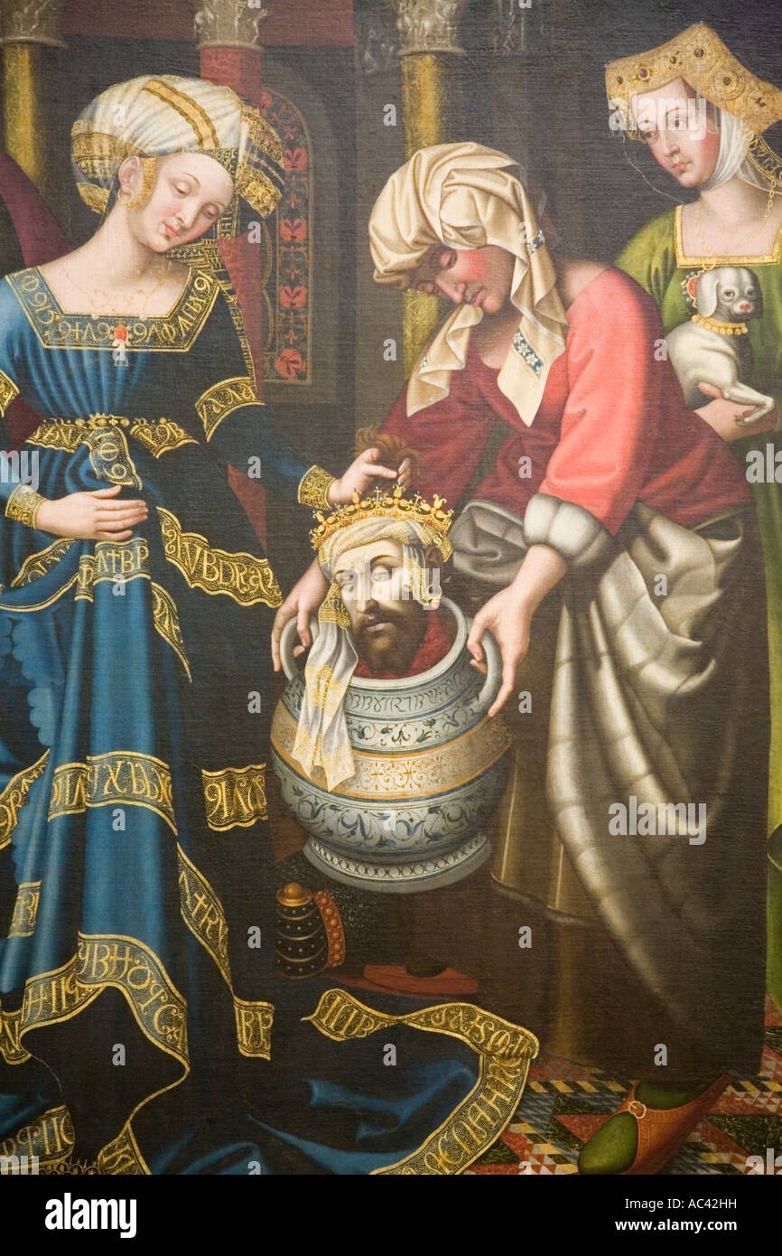 The Revenge of Queen Tomyris Detail Painting on Canvas 16th Cent copy ...