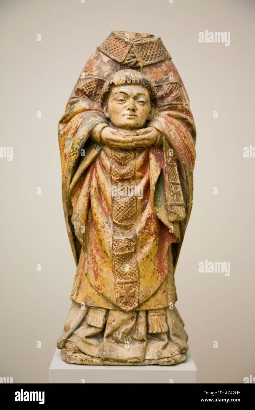 St Dionysius Around 1460 70 Limestone By Antoine Le Moiturier 1441 1495 ...