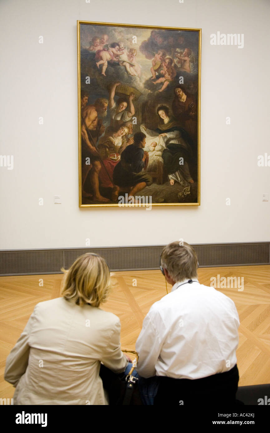 The Adoration of the Shepherds Painting on Canvas By Jan Erasmus ...