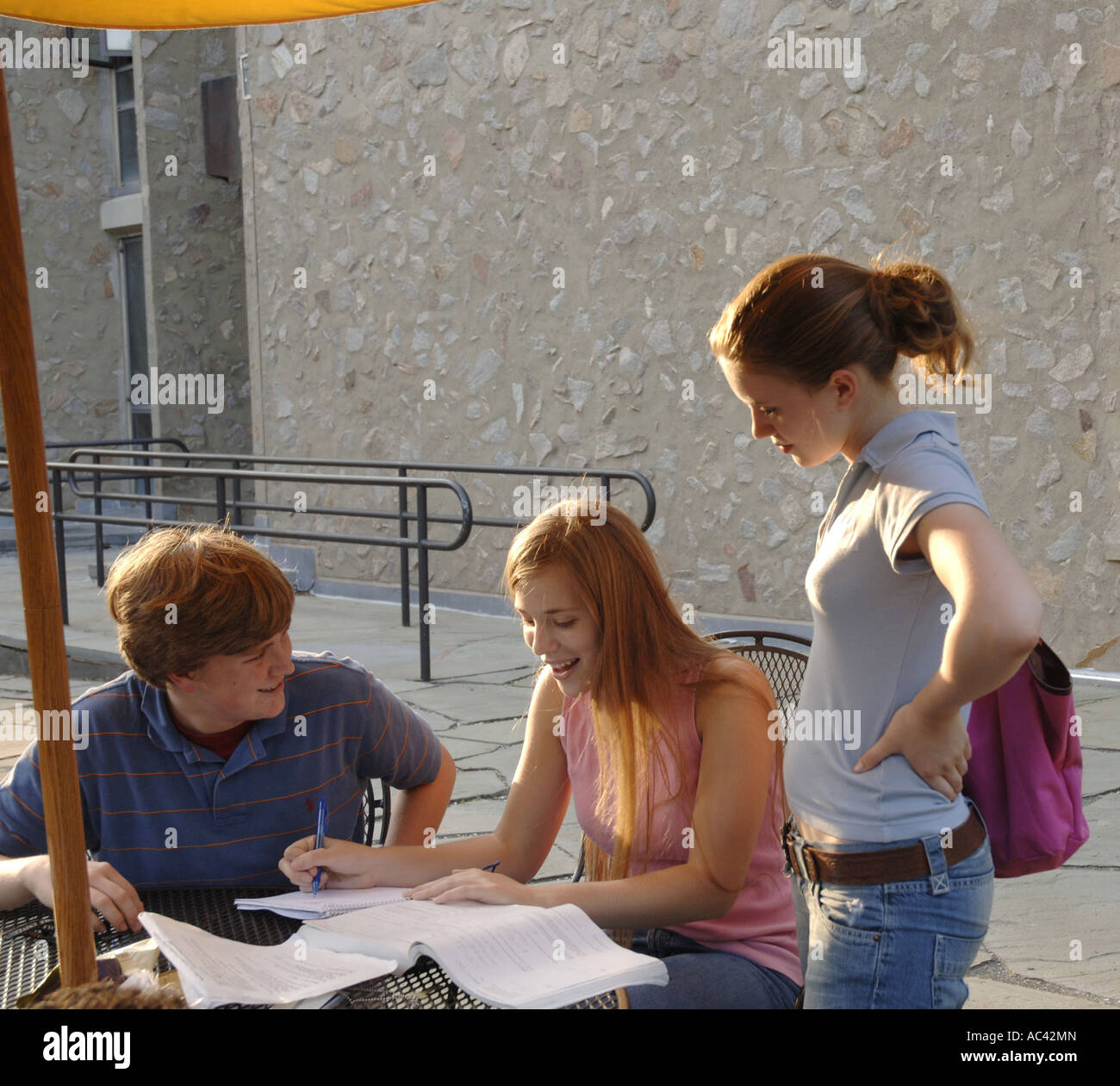New Haven, CT. Yale University Summer School High school students do ...
