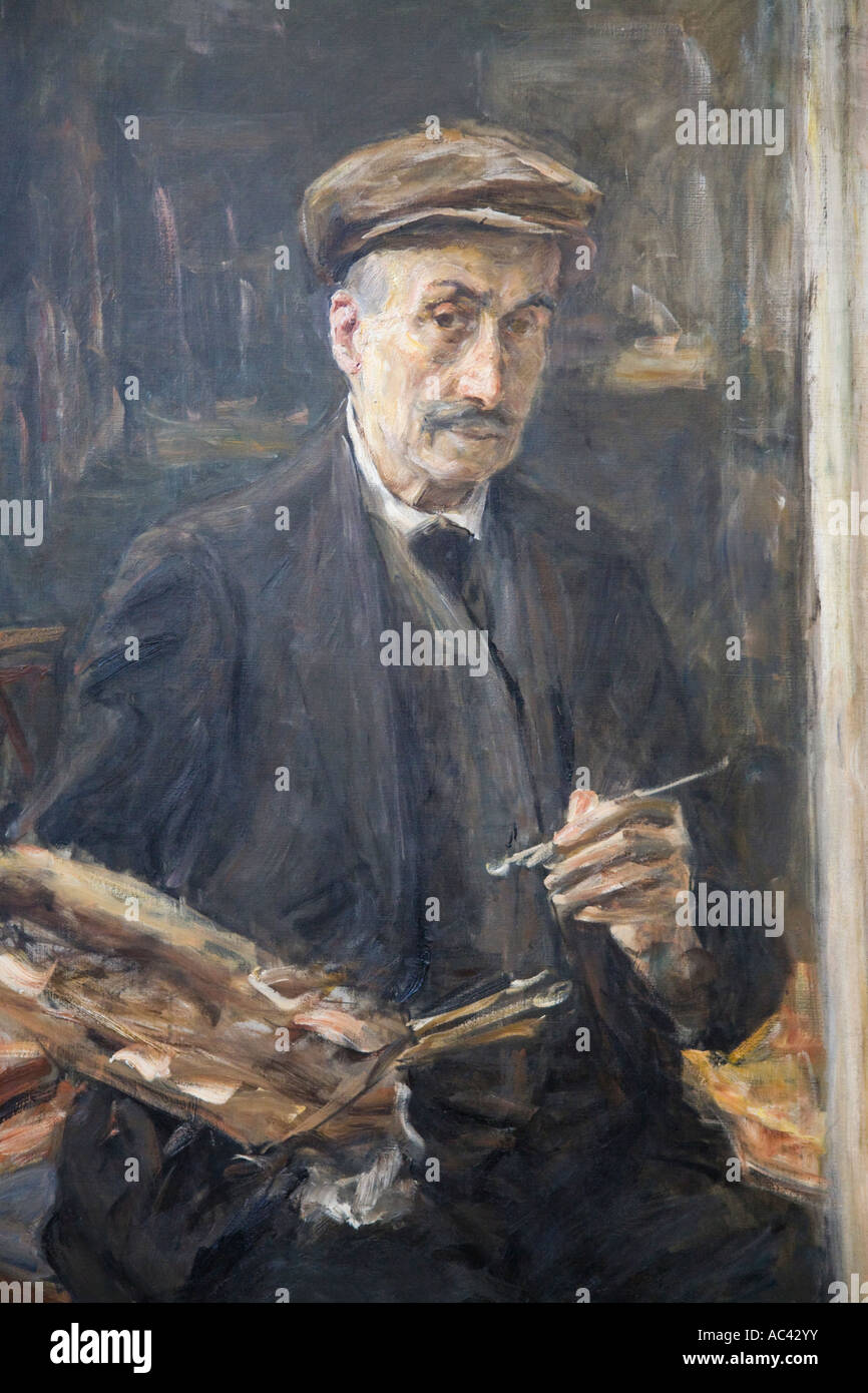 Max Liebermann Self Portrait High Resolution Stock Photography and ...