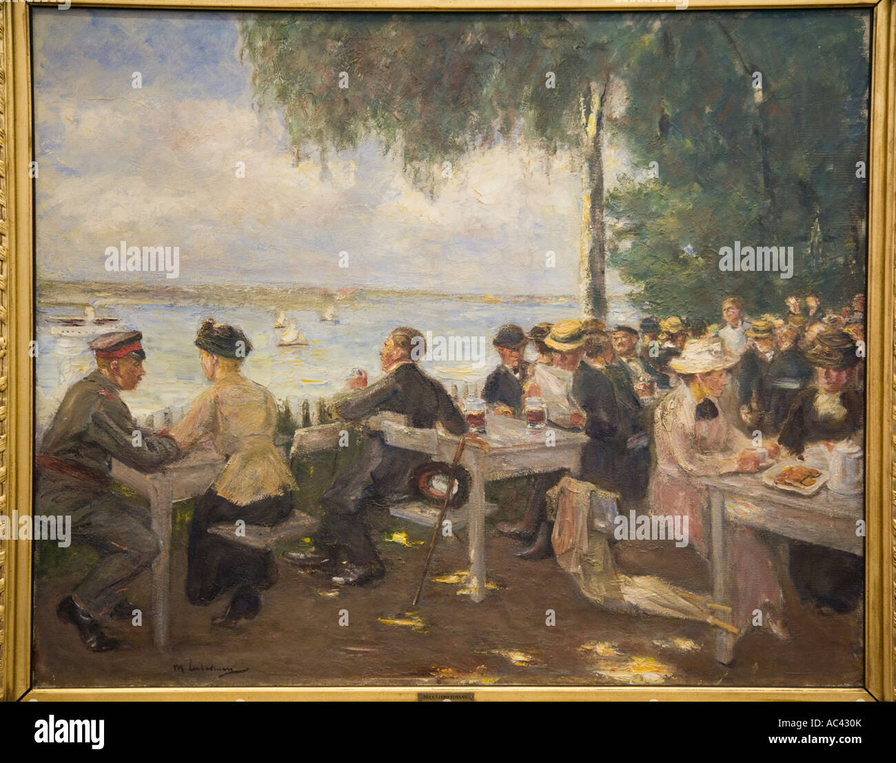 Coffee Garden at Nikolskoe 1916 By Max Liebermann 1847 1935, Alte ...