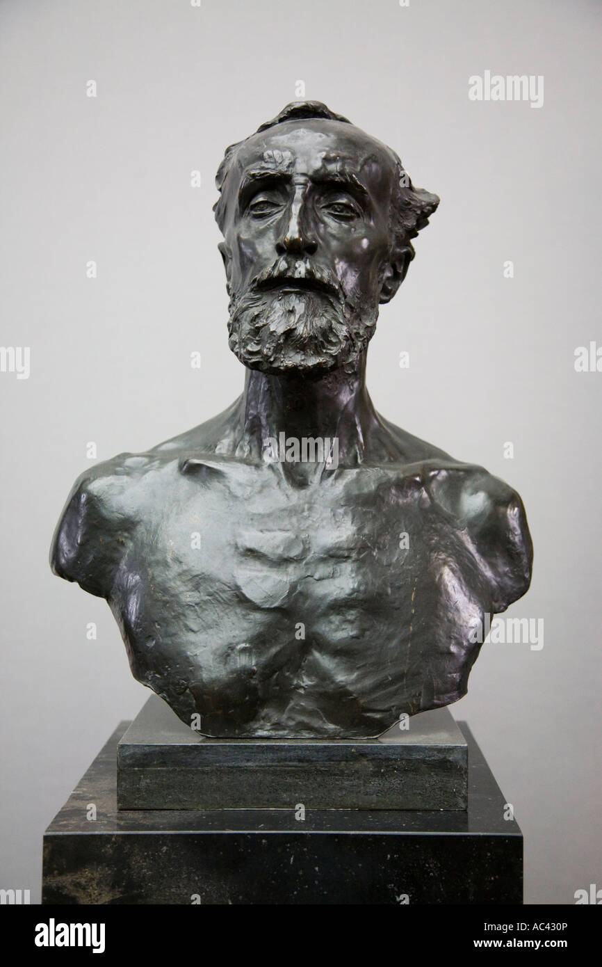 Jules Dalou 1883 By Auguste Rodin 1840 to 1917, Alte Nationalgalerie ...