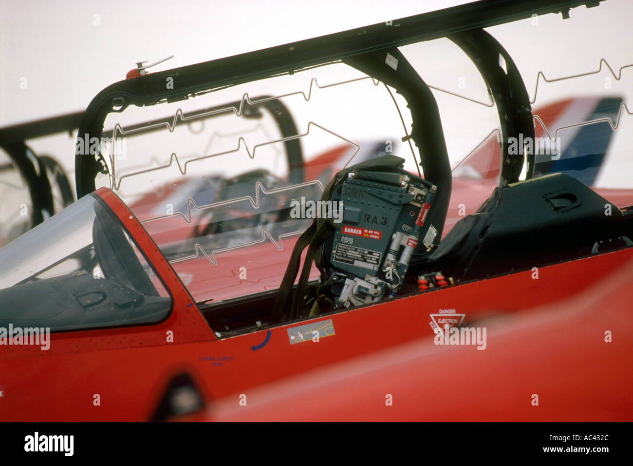 Hawk Aircraft of the RAF Display Team The Red Arrows Stock Photo - Alamy