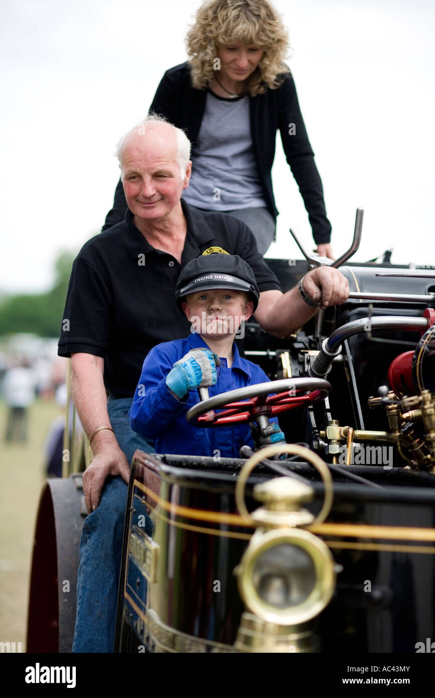 Steam Engine rally at Corbridge Northumberland England Stock Photo - Alamy