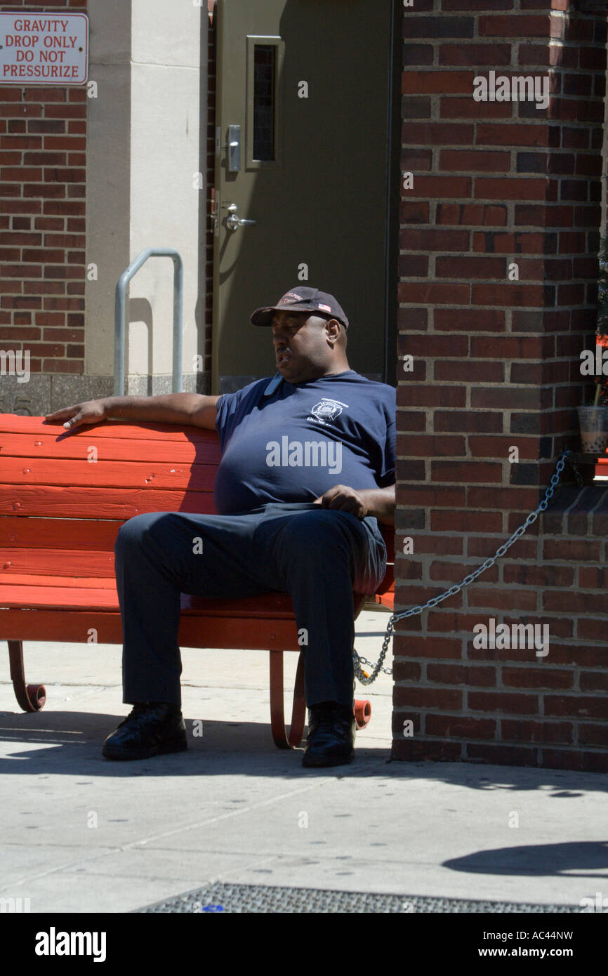Chained man hi-res stock photography and images - Alamy