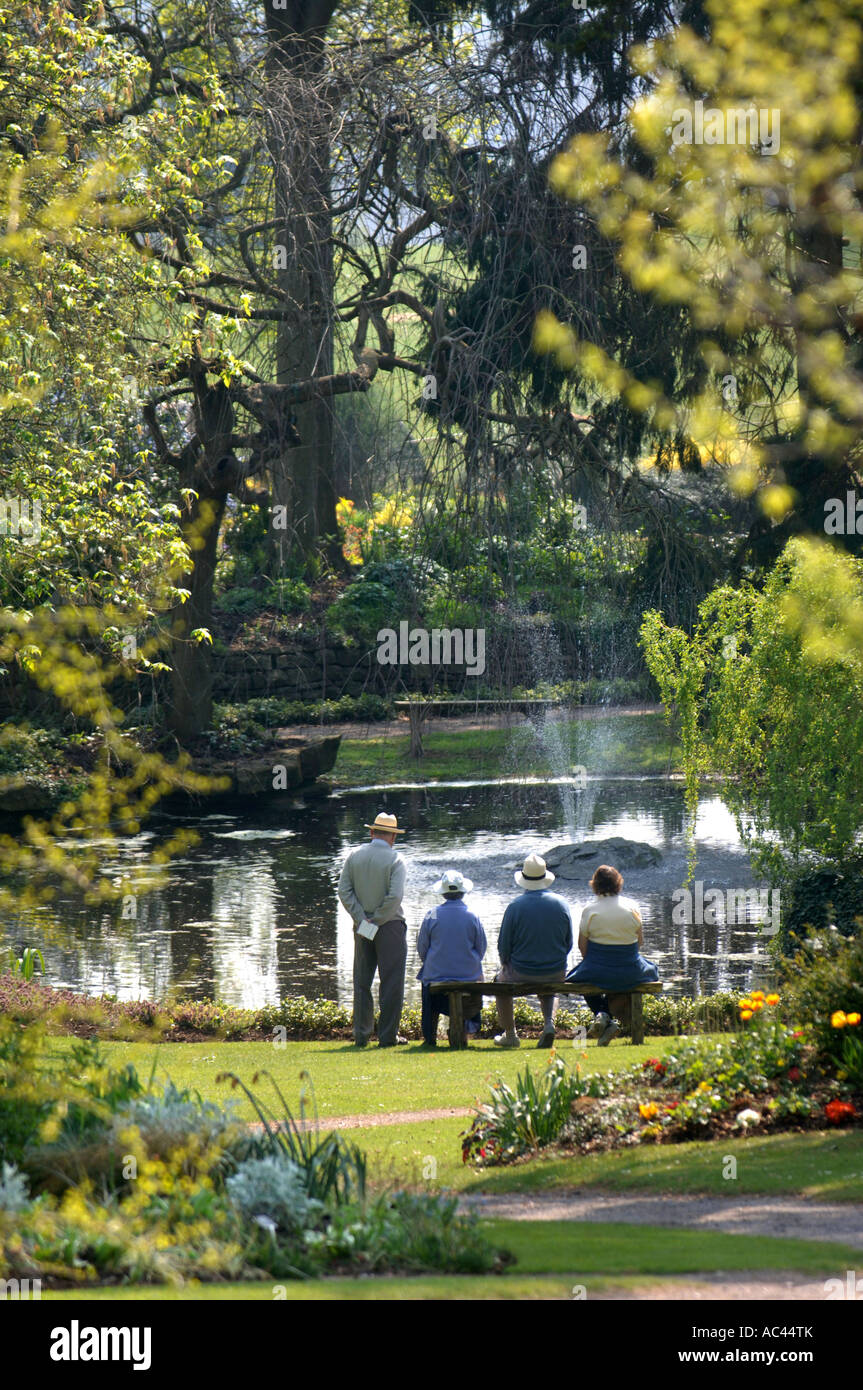 Dewstow gardens spring hi-res stock photography and images - Alamy