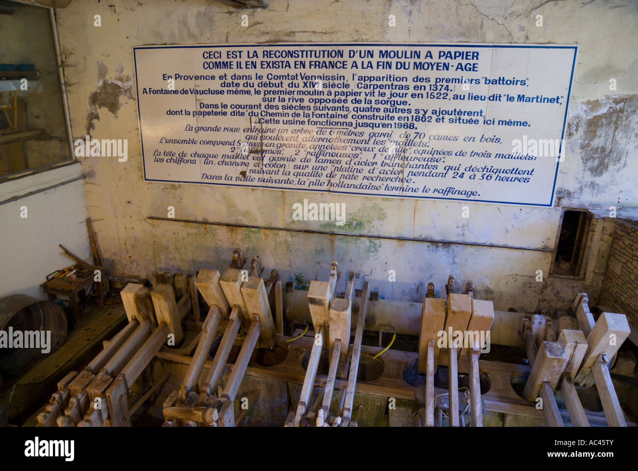 Water powered paper mill hi-res stock photography and images - Alamy