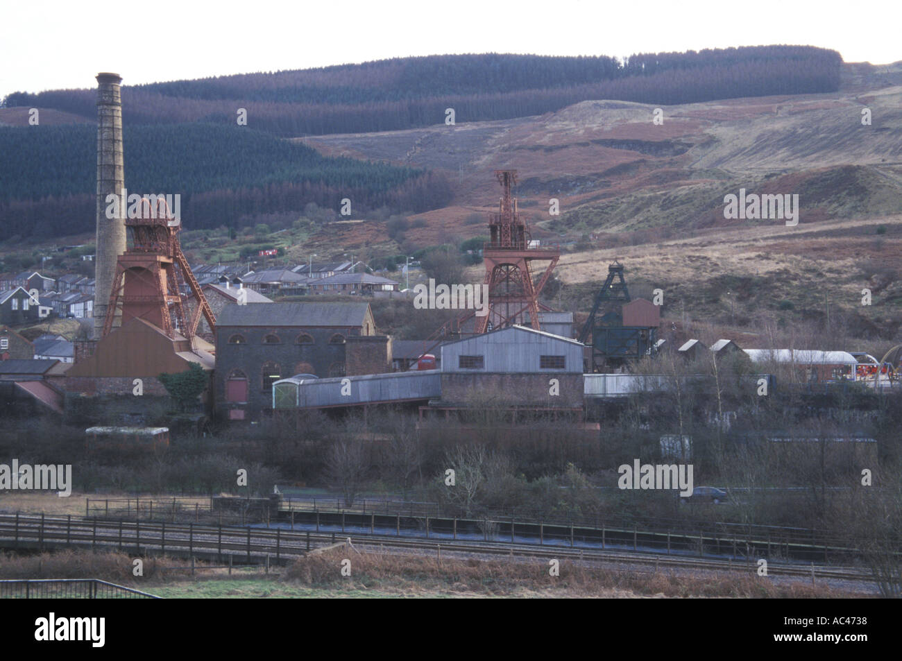 Rhondda Heritage Park Lewis Merthyr Colliery Wales UK 43404JD Stock ...