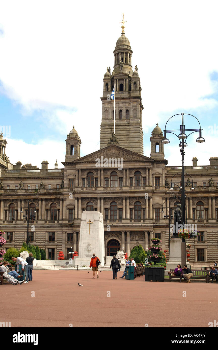 George Square, Glasgow Stock Photo - Alamy