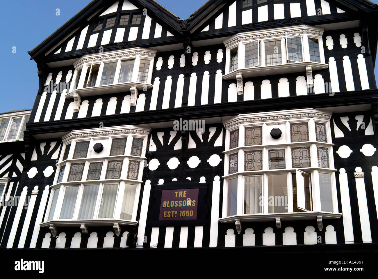 Traditional building, Chester Stock Photo - Alamy