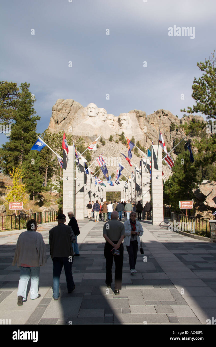 Mount Rushmore National Memorial, South Dakota Stock Photo - Alamy