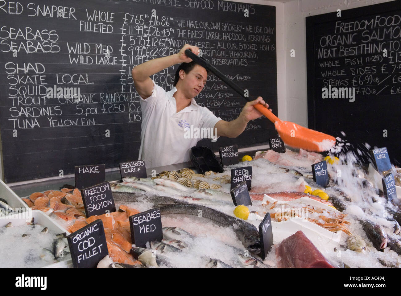 Whitstable Kent England The Whitstable Fish Market HOMER SYKES Stock ...