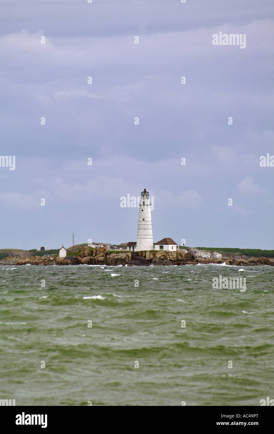 Boston harbor lighthouse hi-res stock photography and images - Alamy