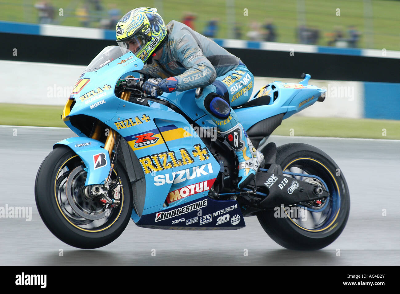 Chris Vermeulen (AUS) at the 2007 Nickel & Dime British Motorcycle ...