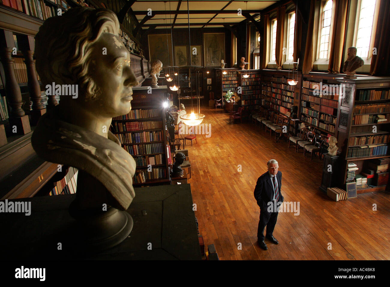 Lord William Coleridge in the Library at The Chanter's House, Ottery St ...