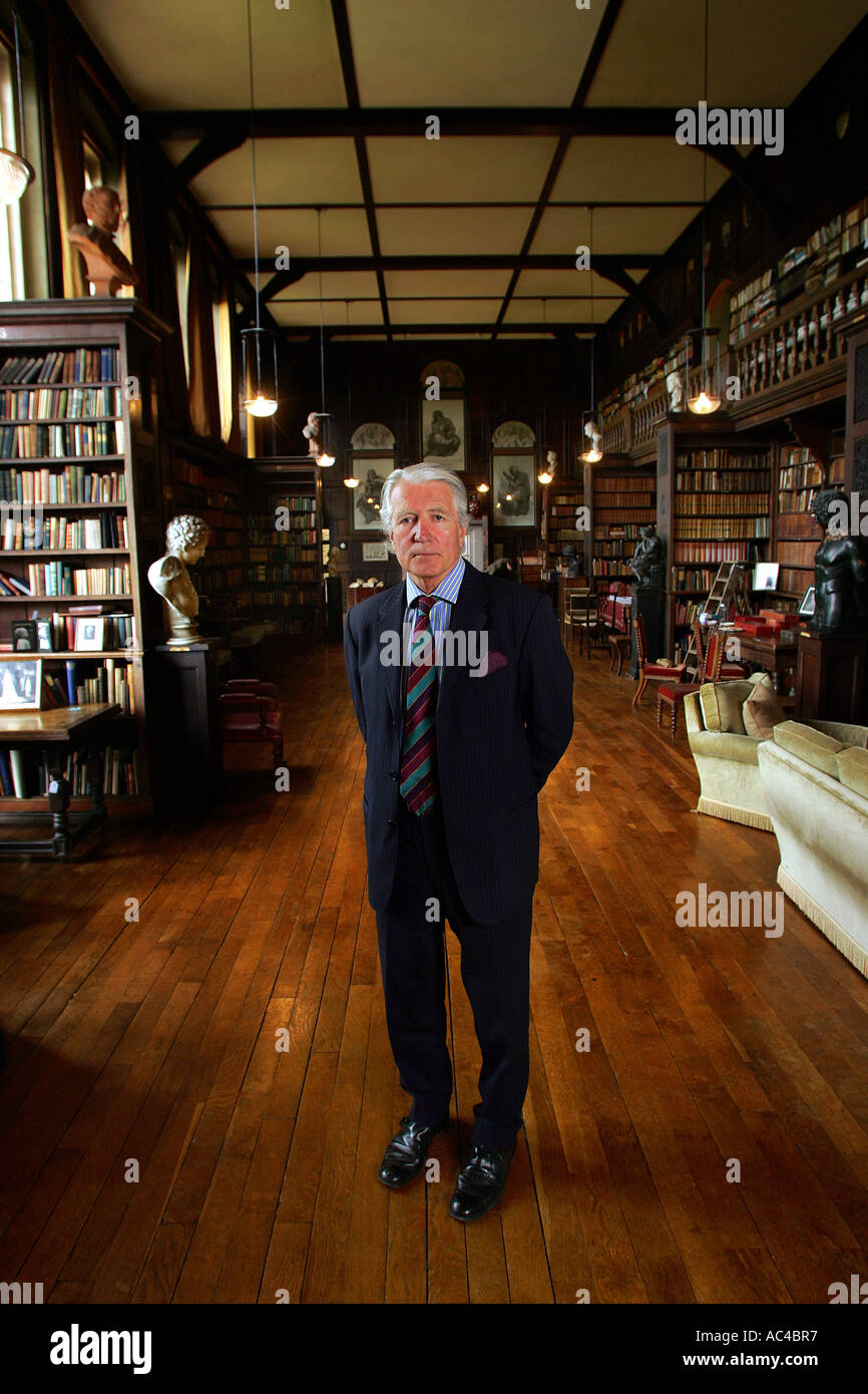 Lord William Coleridge in the Library at The Chanter's House, Ottery St ...