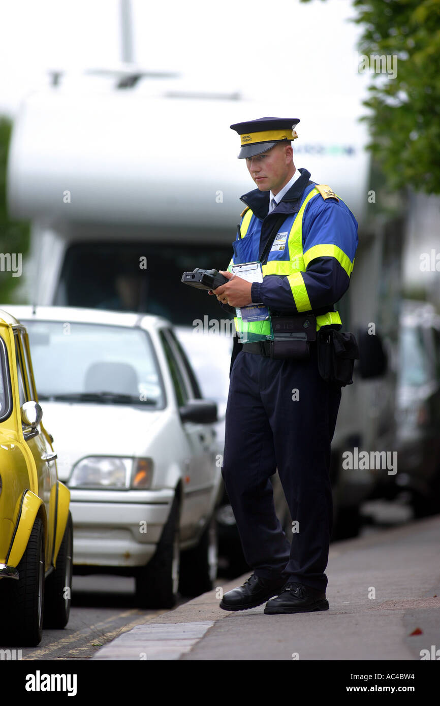 Traffic warden in uniform hi-res stock photography and images - Alamy