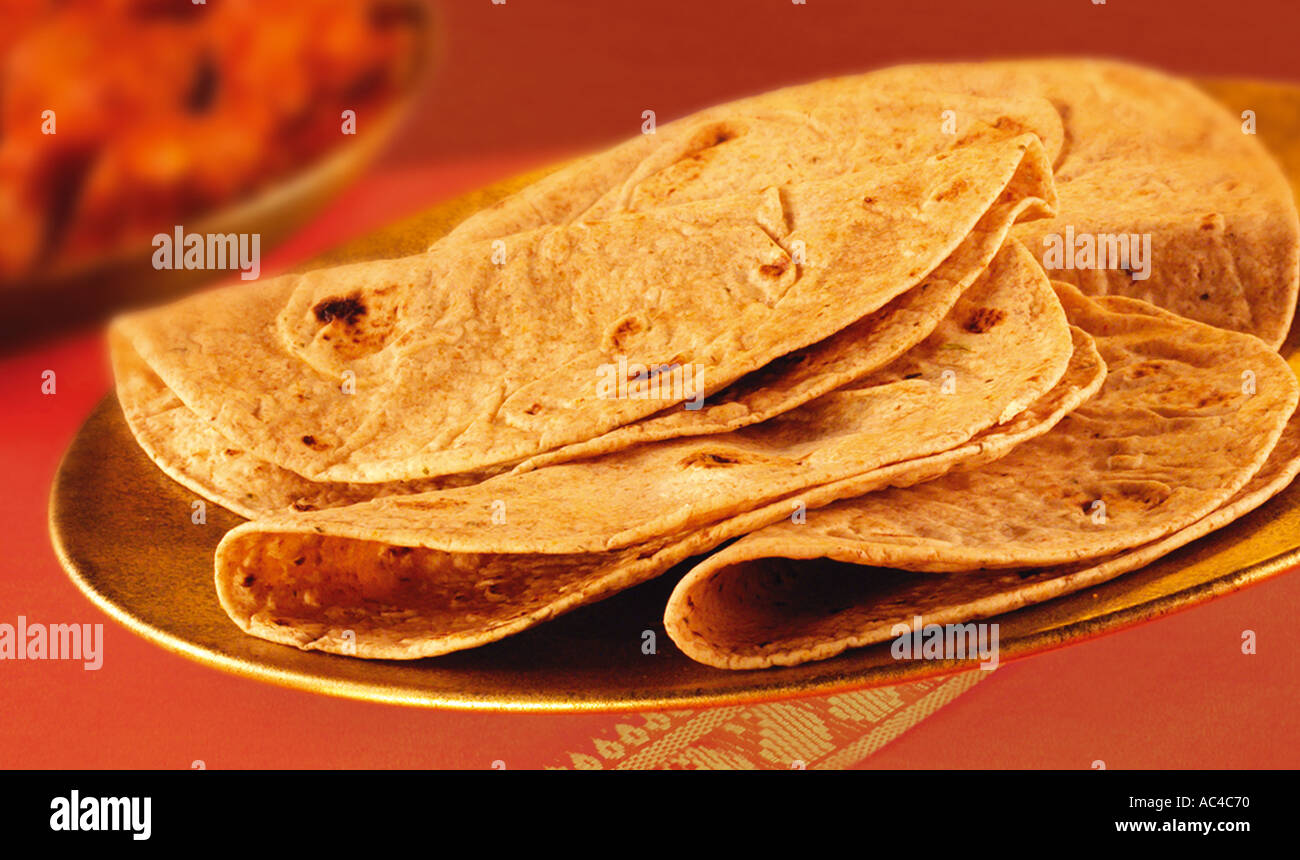 With chapatis hi-res stock photography and images - Alamy