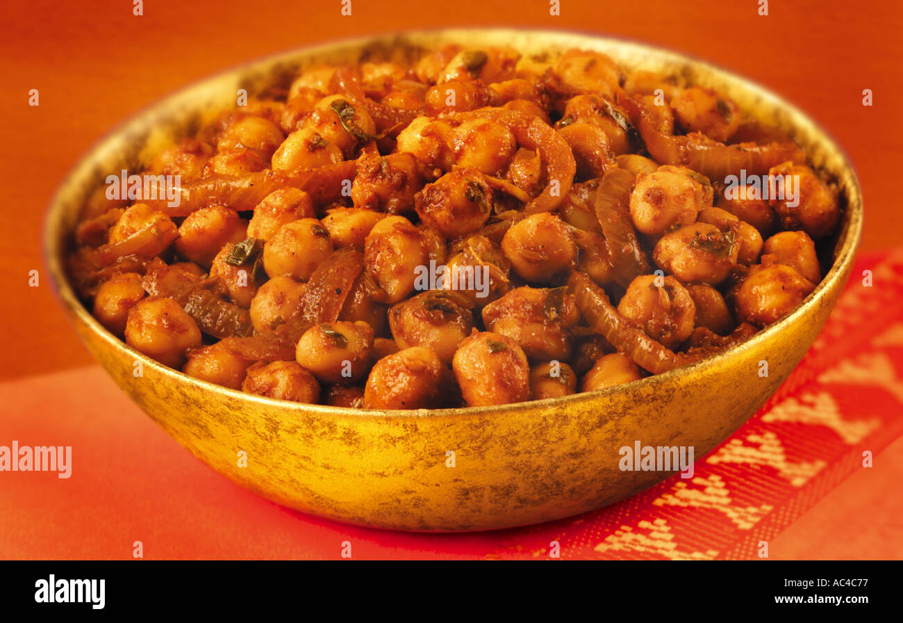 INDIAN CURRY CHANNA MASALA Stock Photo - Alamy