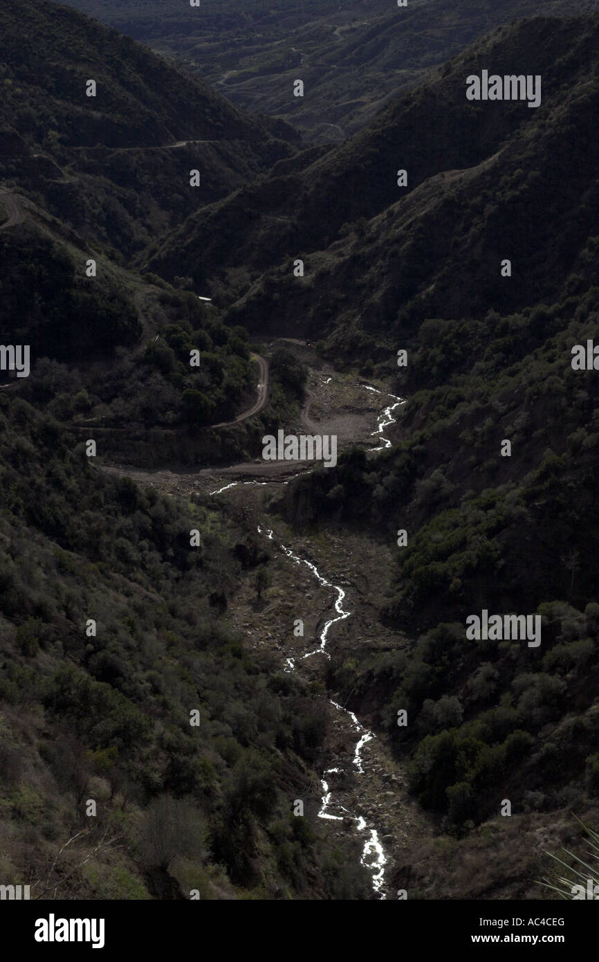 Sespe Condor Sanctuary in the Los Padres National Forest Stock Photo ...