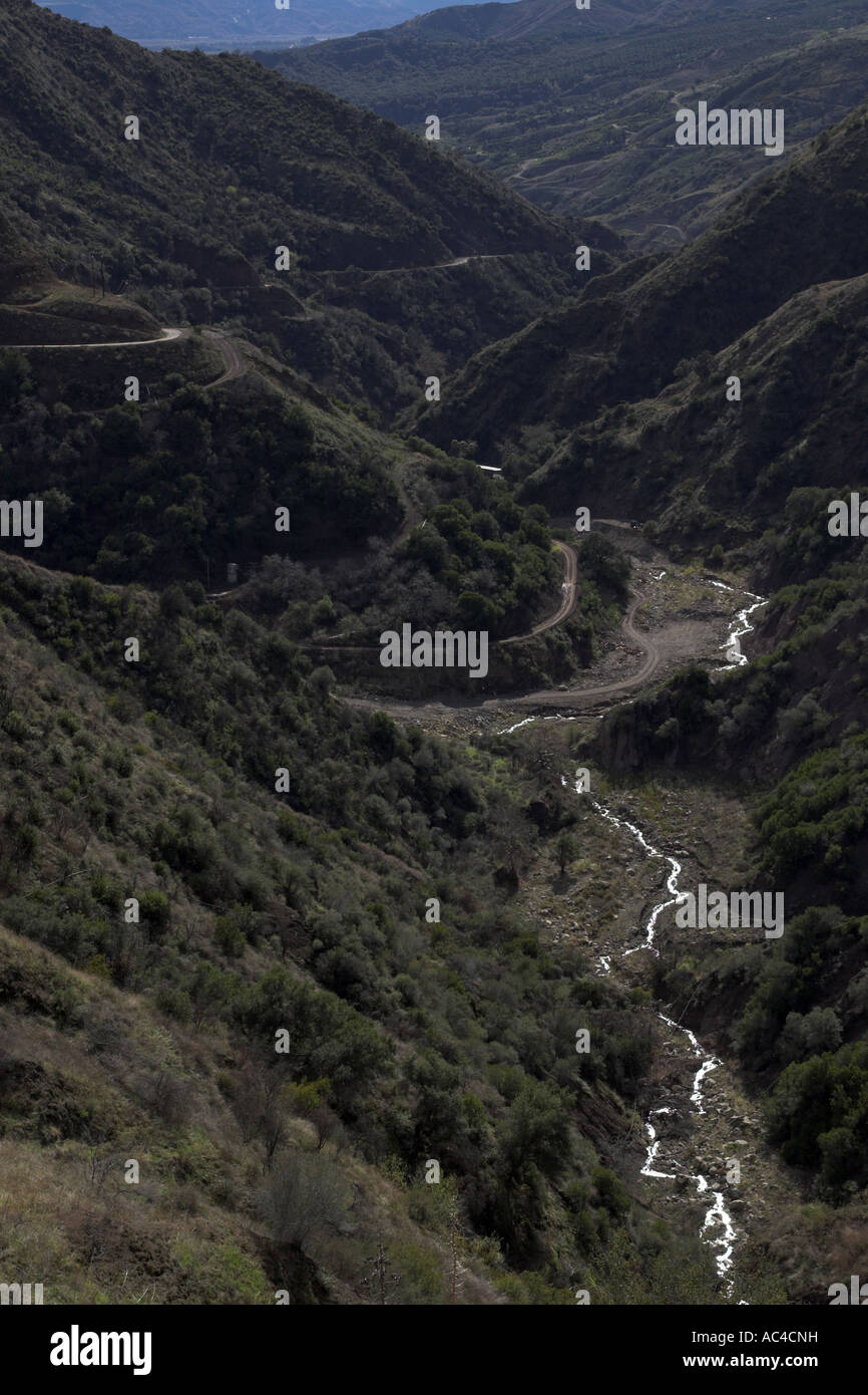 Sespe Condor Sanctuary in the Los Padres National Forest Stock Photo ...