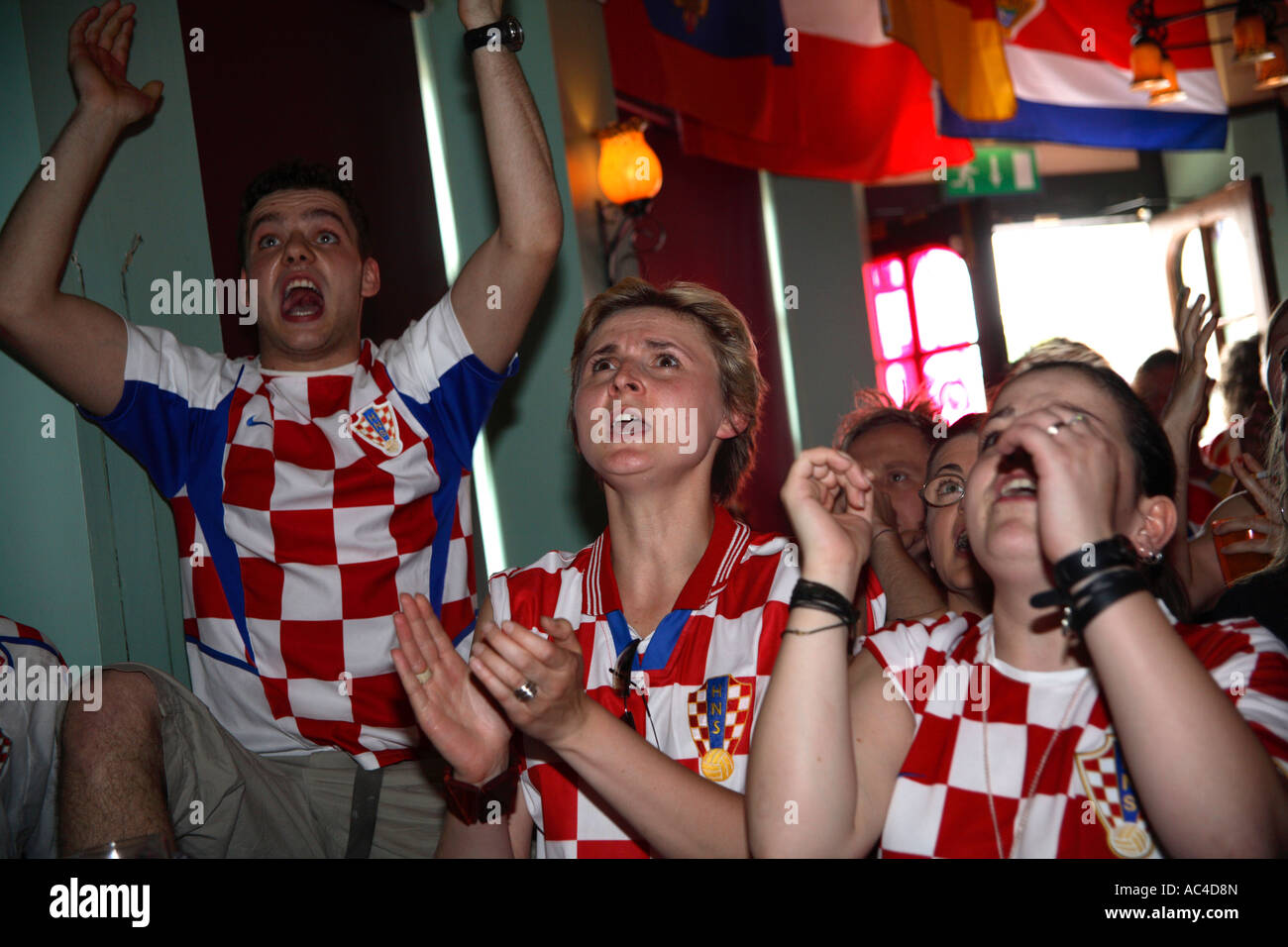 Croatian fans hi-res stock photography and images - Alamy