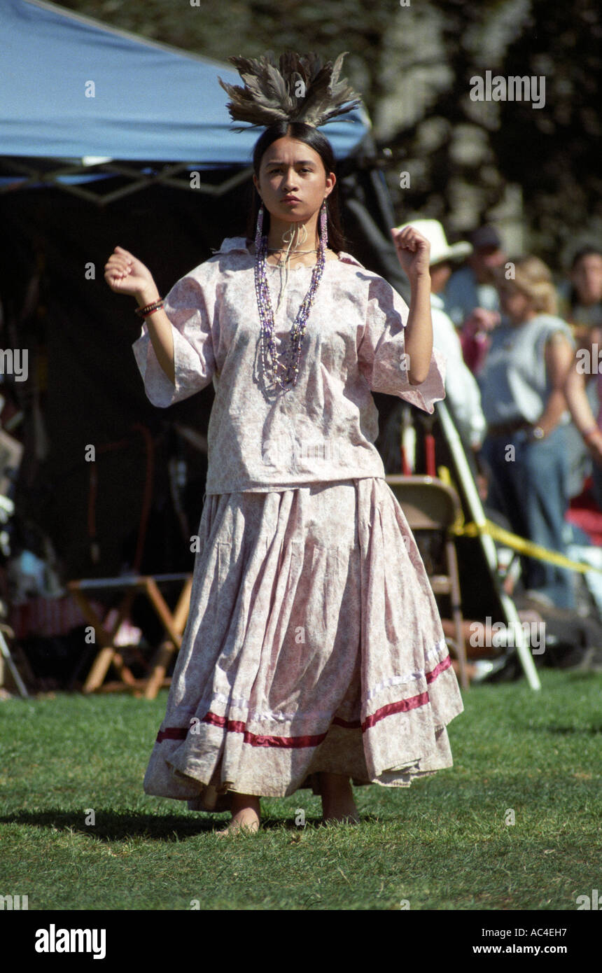 Pomo Girl Stock Photo - Alamy