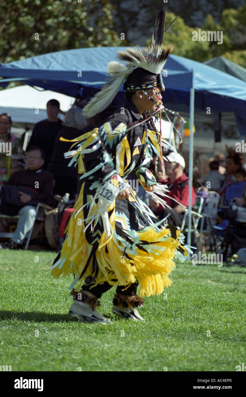 Young Grass Dancer Stock Photo - Alamy