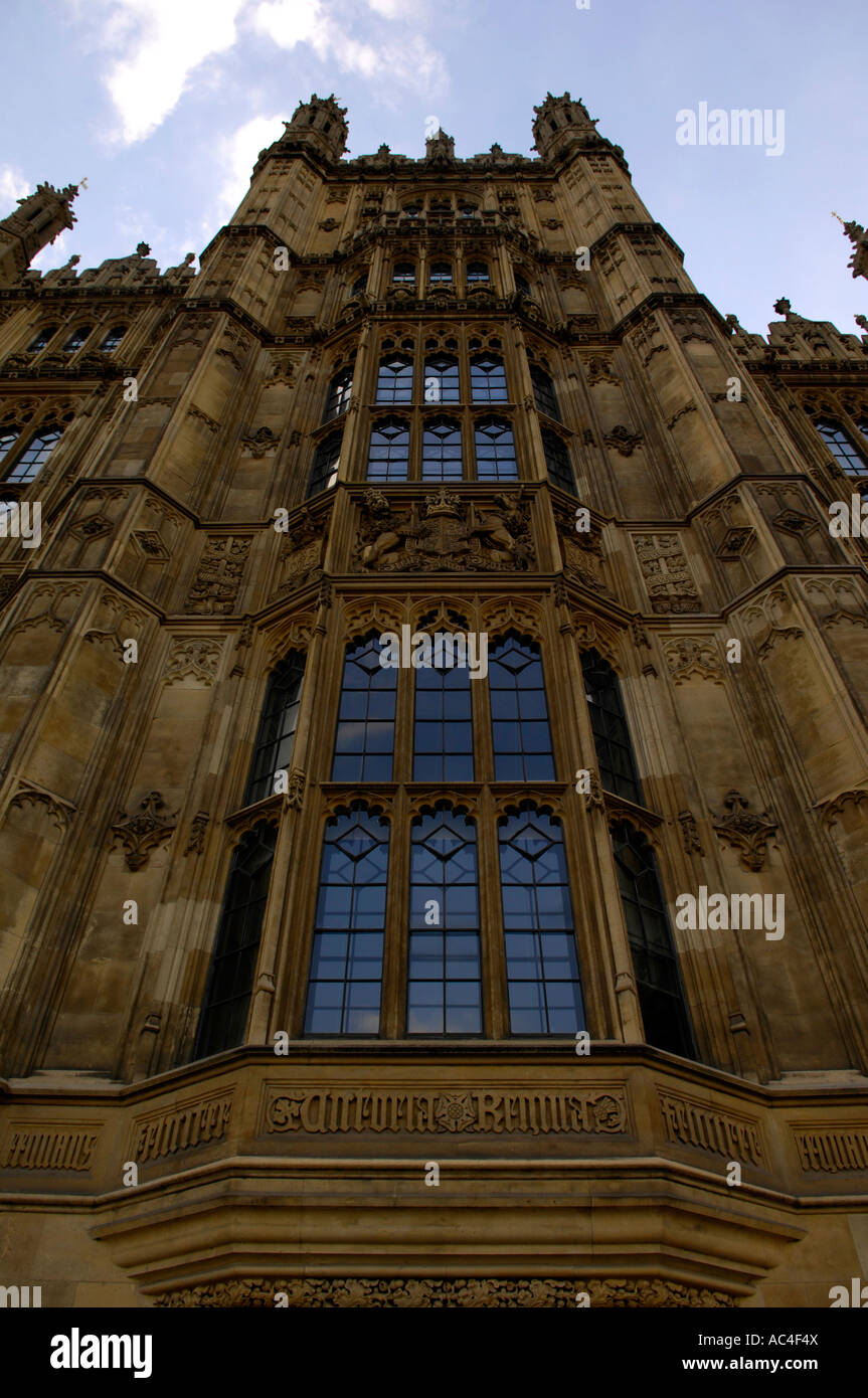 view of palace of westminster from the terrace london uk gb government ...