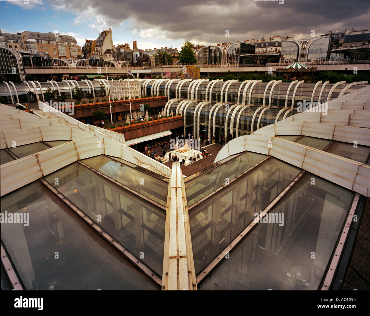 French Shopping Centre Les Halles District High Resolution Stock ...