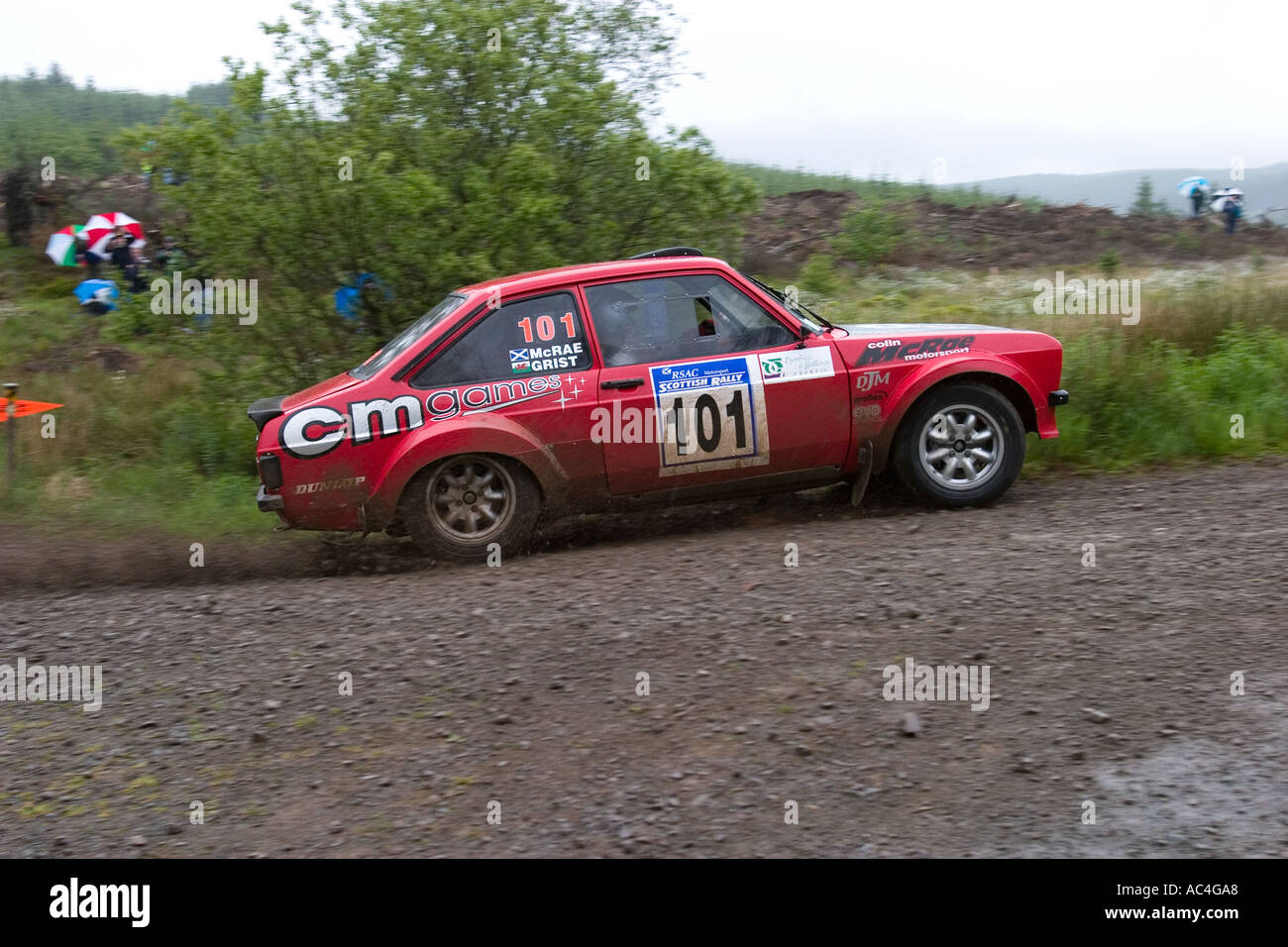 Scottish Rally 2005 Stock Photo - Alamy