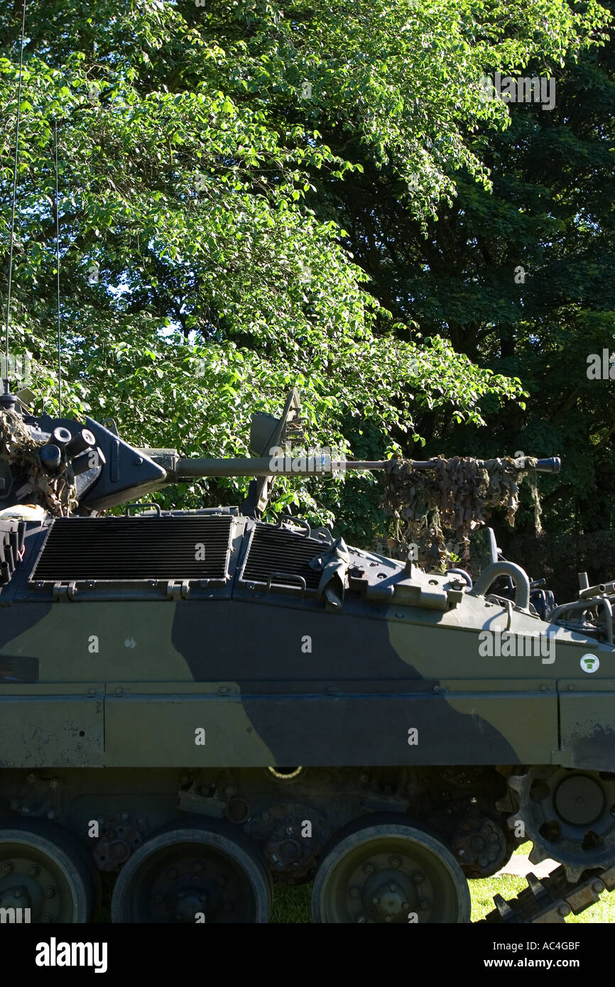 Royal Scots Dragoon Guards Army Tank Stock Photo - Alamy