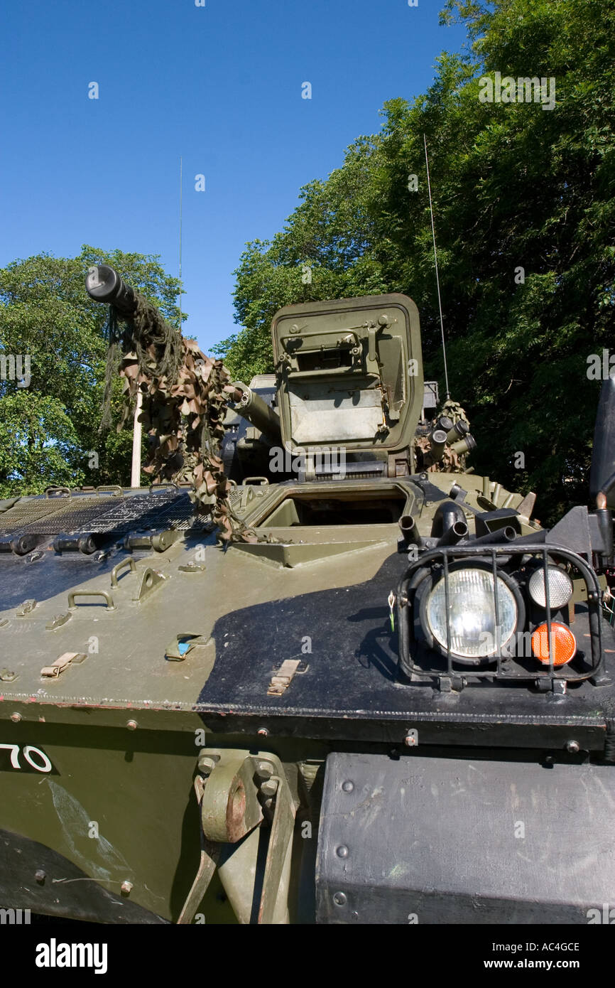 Royal Scots Dragoon Guards Army Tank Stock Photo - Alamy