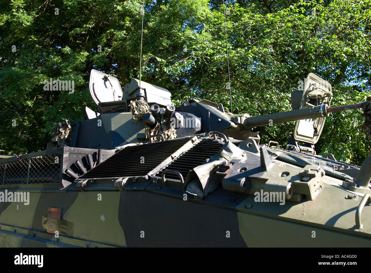 Royal Scots Dragoon Guards Army Tank Stock Photo - Alamy