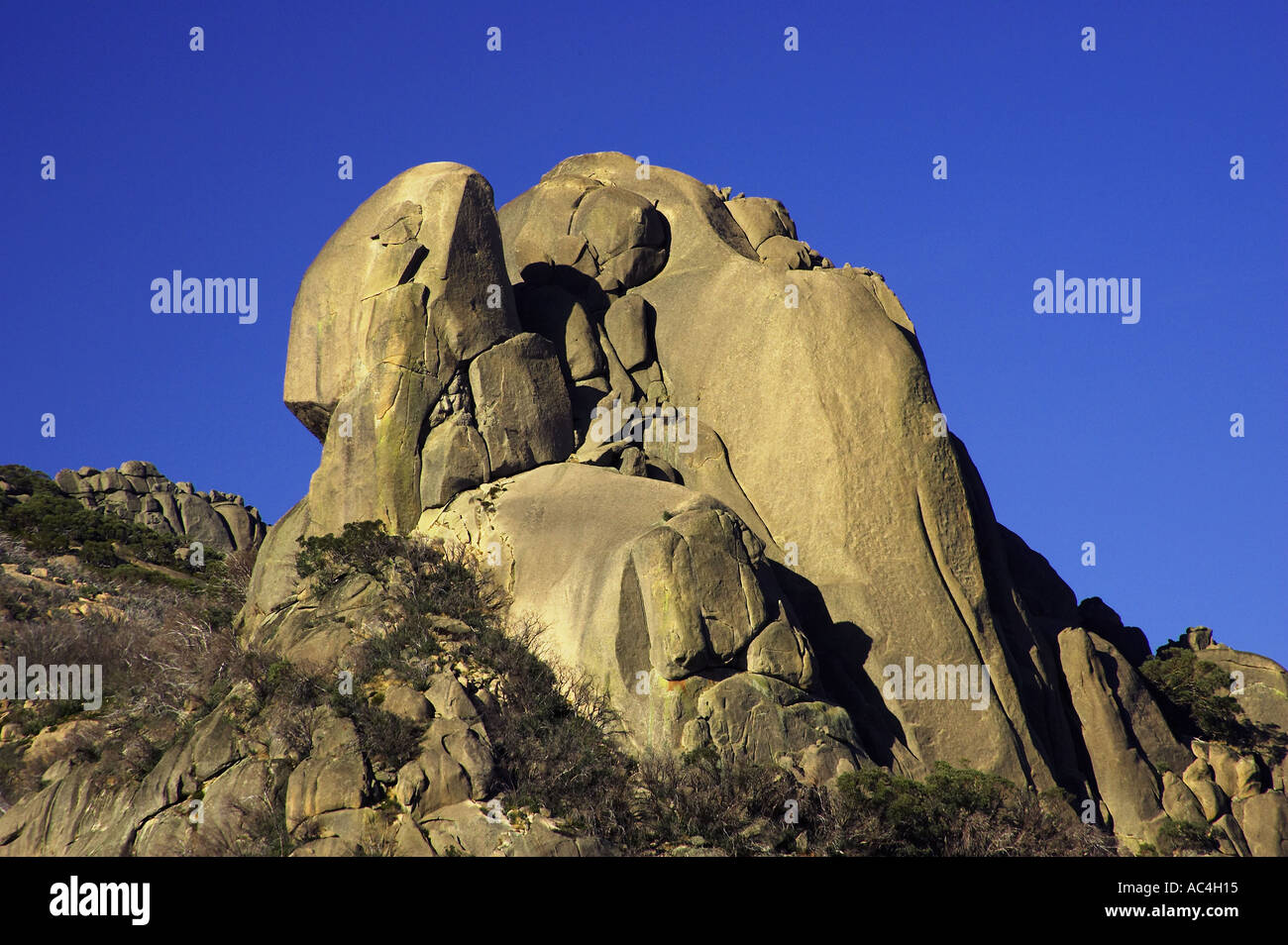 The Cathedral Mount Buffalo National Park Victoria Australia Stock ...