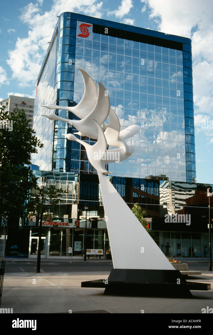 Saskatchewan Regina;Western Spirit;sculptor;statue;building;exterior ...