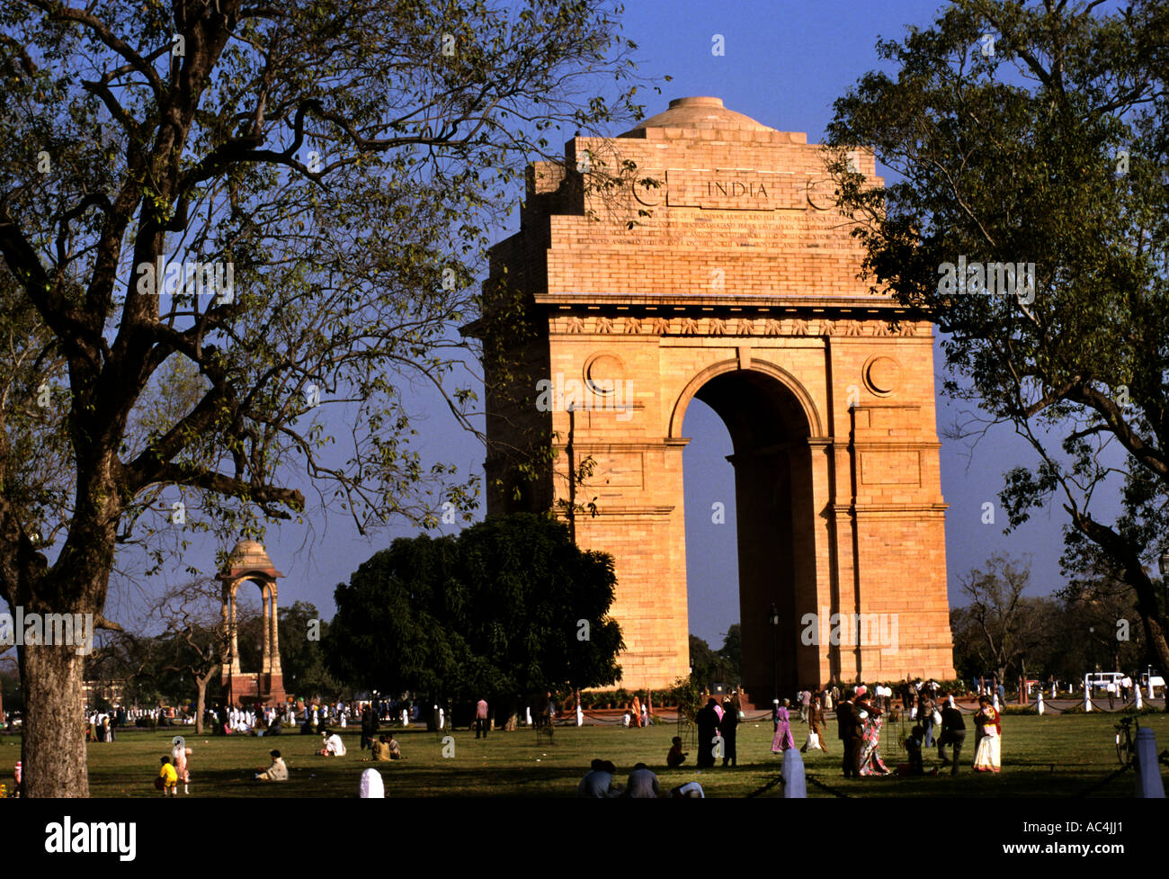 India New Delhi India Gate Monument Uttar Pradesh Stock Photo - Alamy