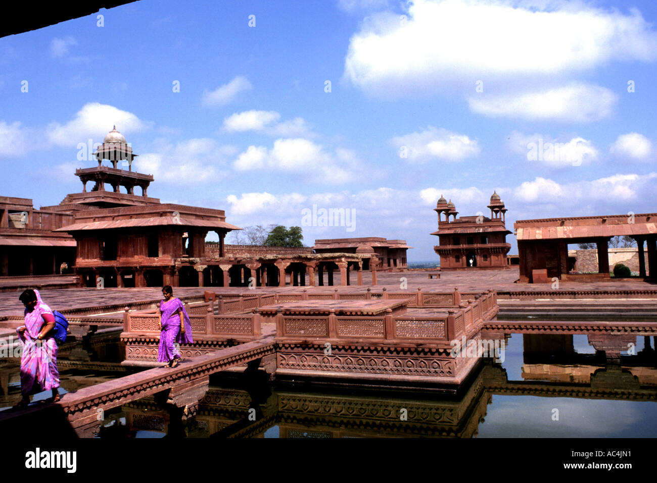 Red fort Agra Moghal Emperor Akbar India Indian Uttar Pradesh Stock ...