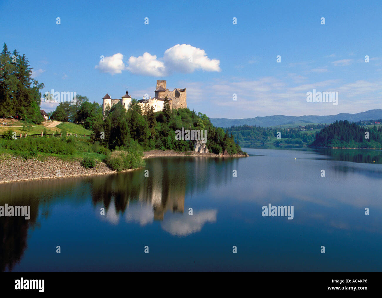 Old huge castle on river hi-res stock photography and images - Alamy
