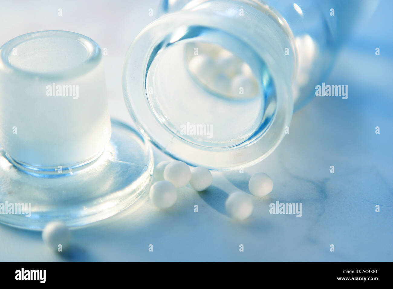 Homeopathic pills in bottle Stock Photo - Alamy