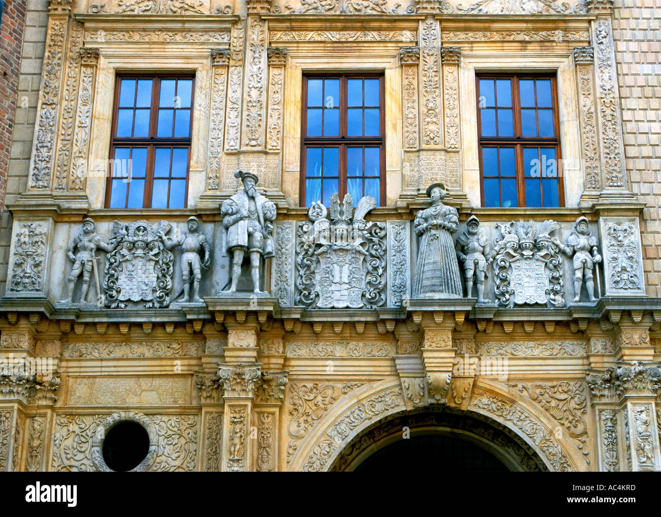 Castle and Palace of The Dukes in Brzeg Poland Stock Photo - Alamy
