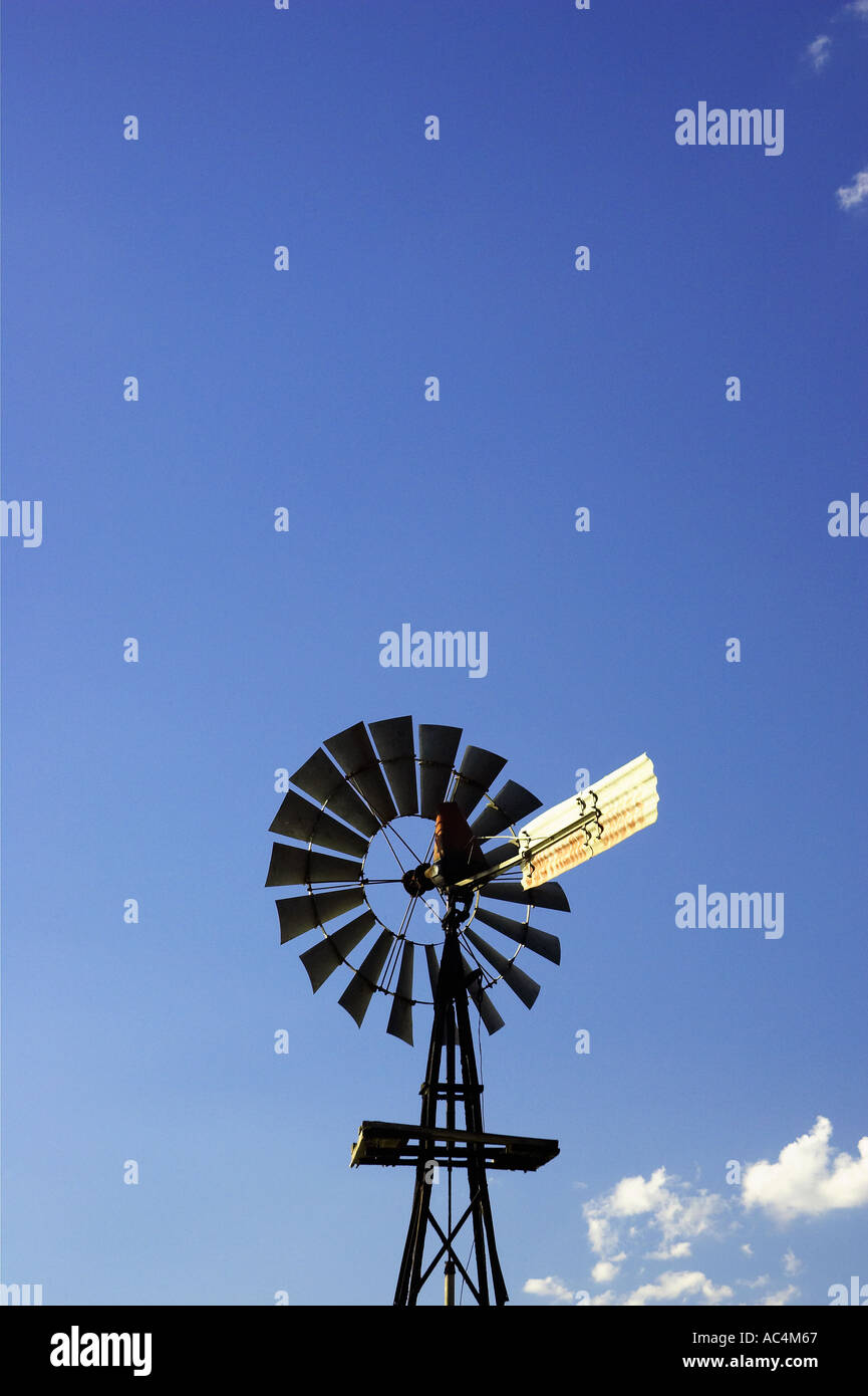 Windmill near Hume Highway Victoria Australia Stock Photo - Alamy