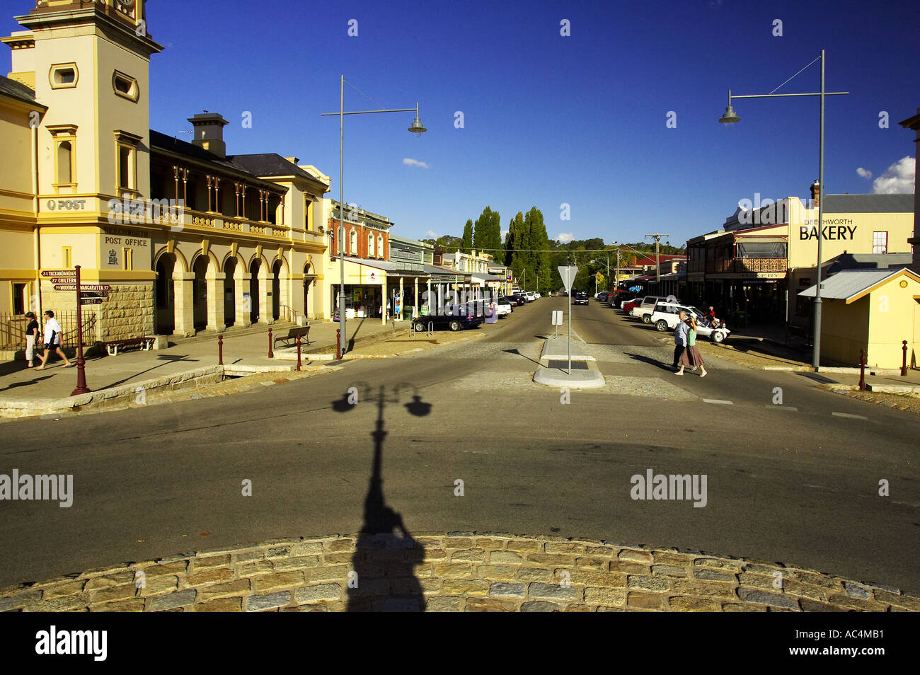 Historic Beechworth Post Office Beechworth Victoria Australia Stock ...