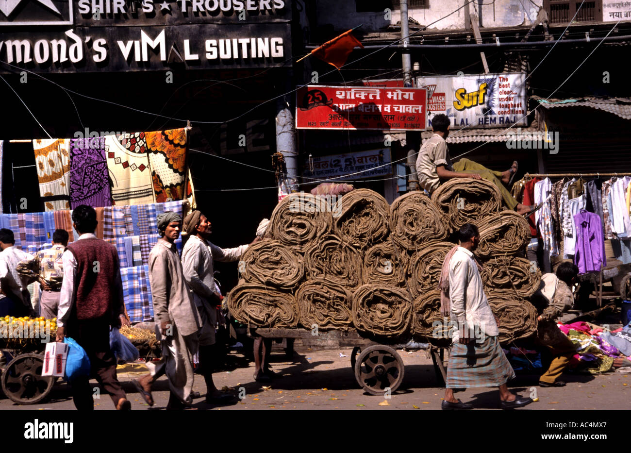 Indian man with his ox cart hi-res stock photography and images - Alamy