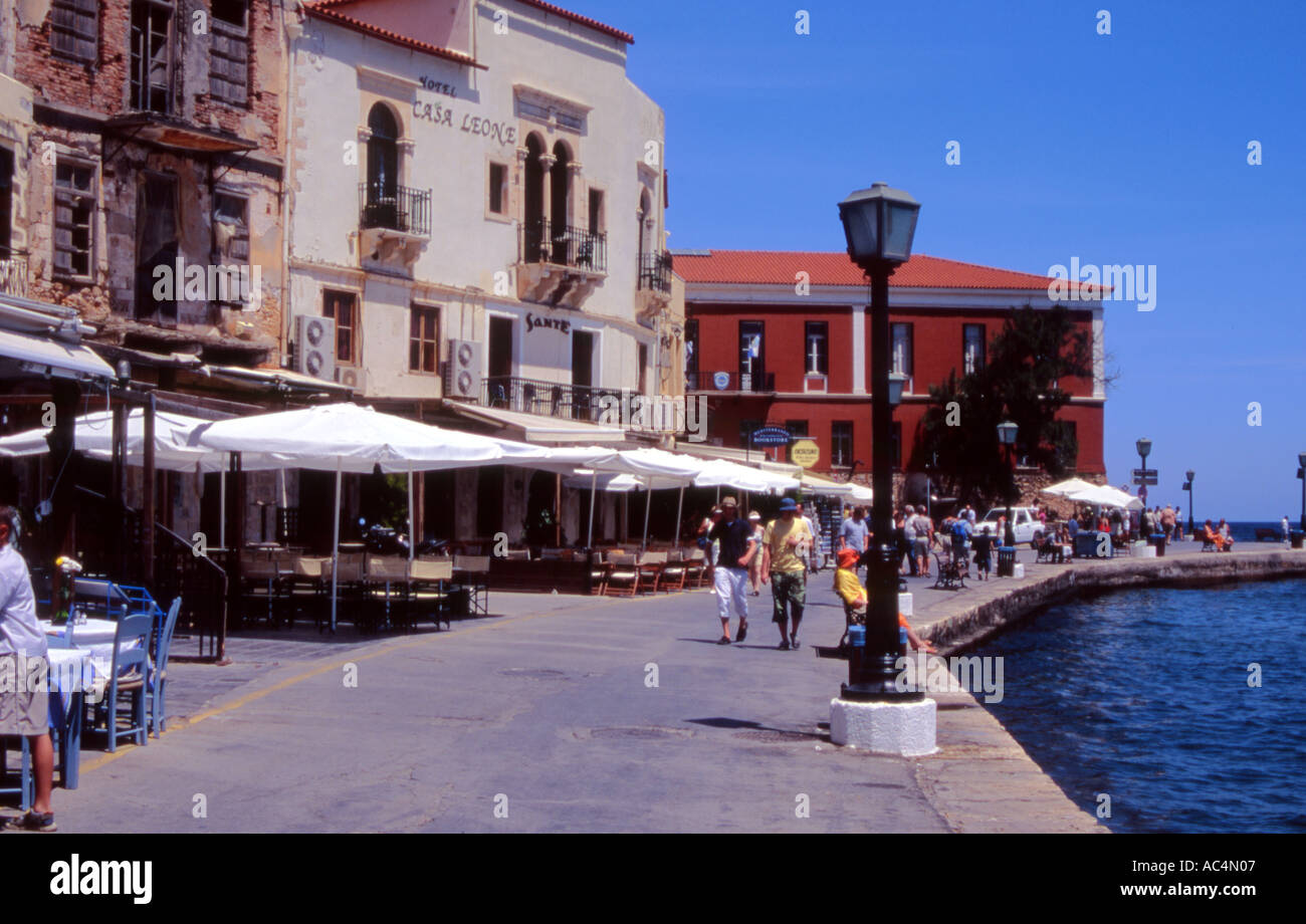 CHANIA CRETE GREEK ISLAND Stock Photo - Alamy