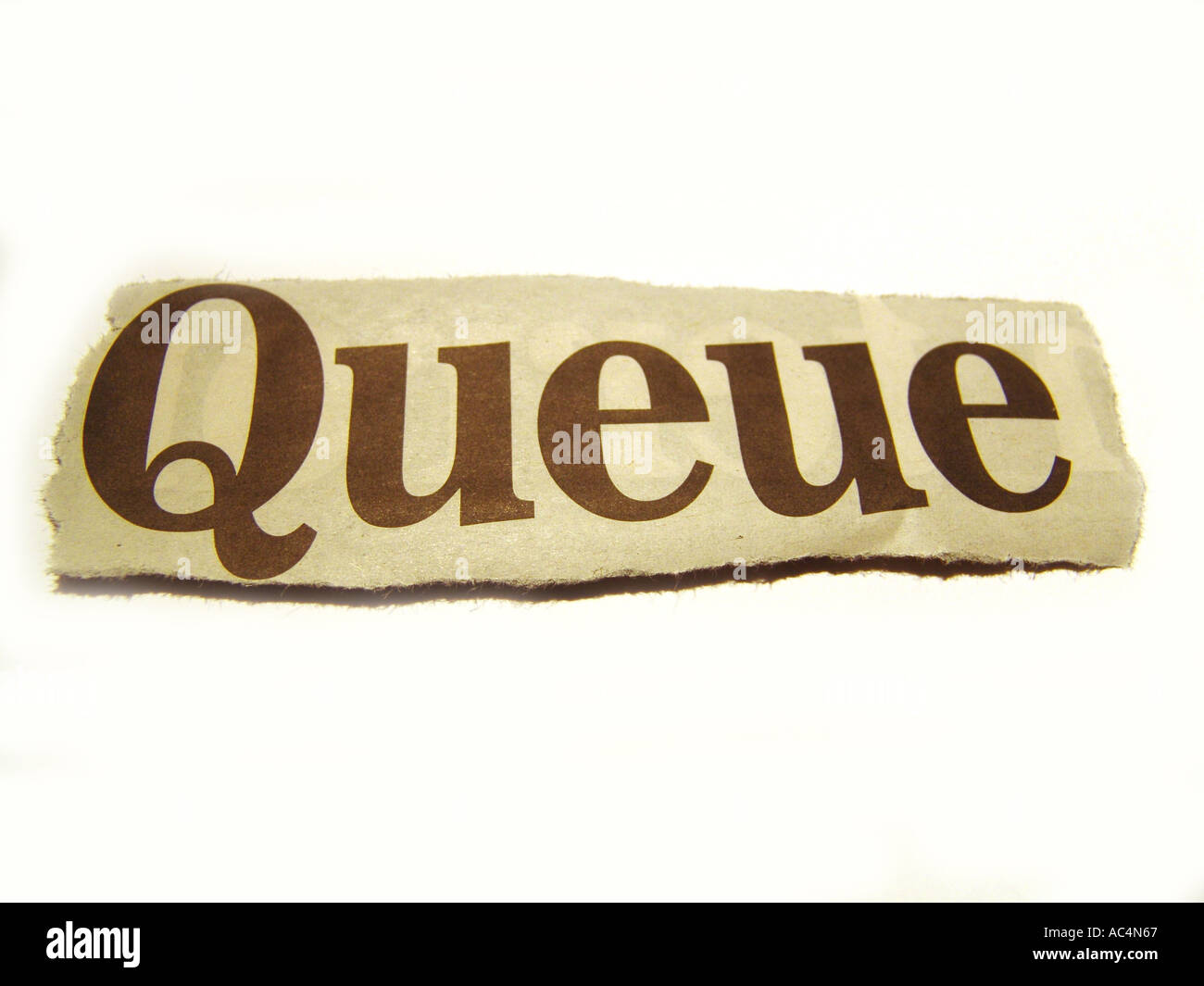 Newspaper rip off Stock Photo - Alamy