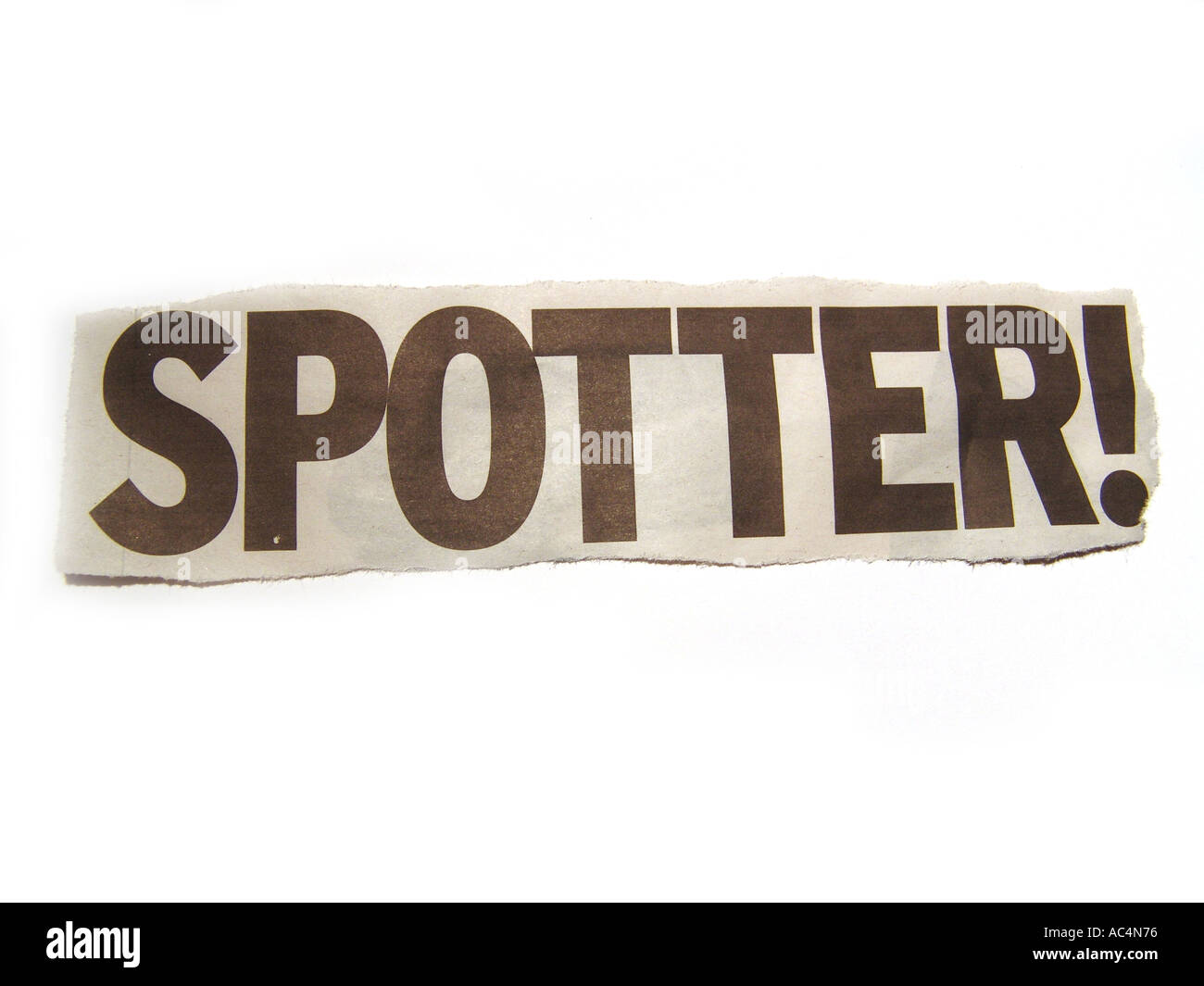 Newspaper rip off Stock Photo - Alamy