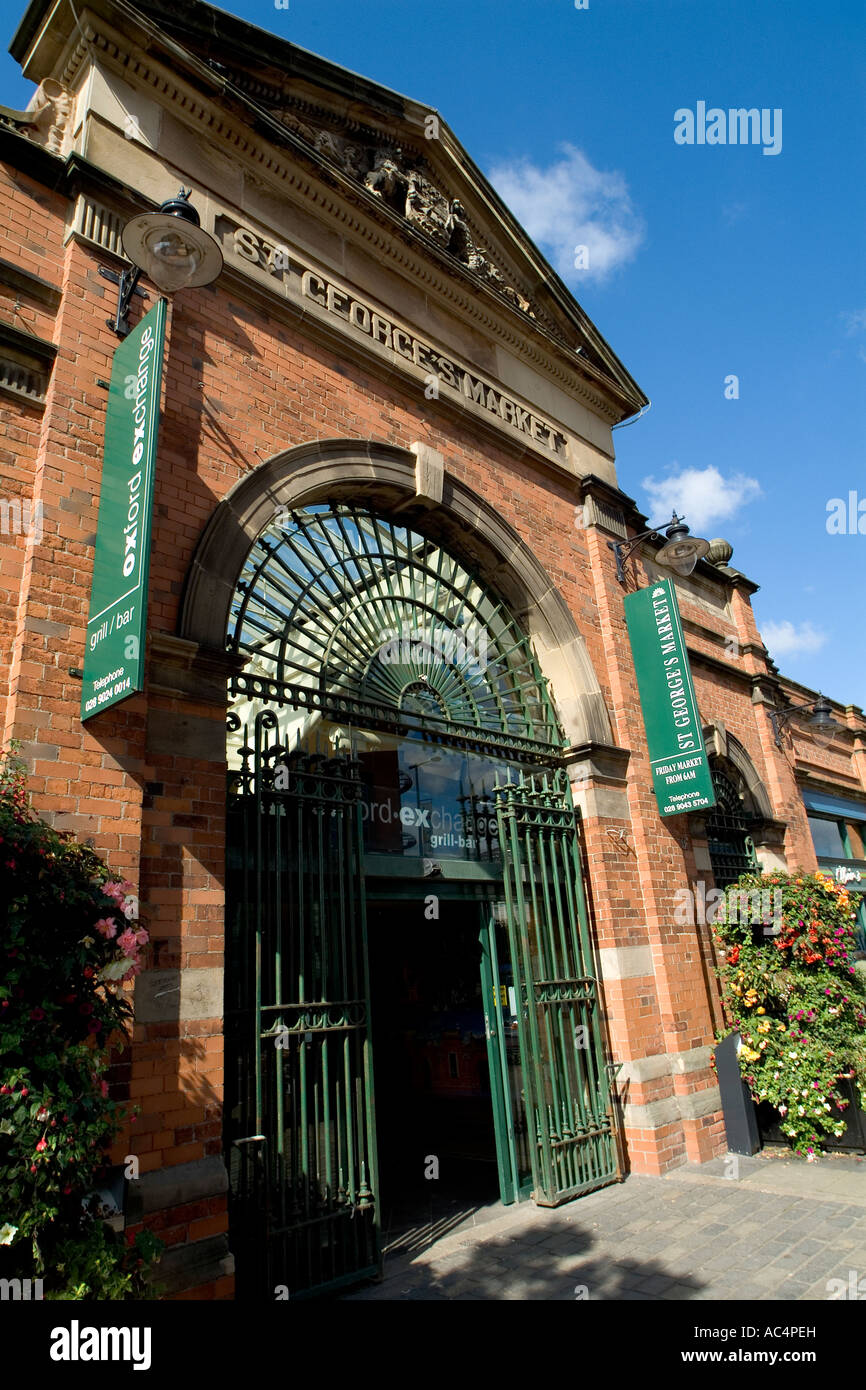 St Georges Market Belfast Northern Ireland Stock Photo - Alamy