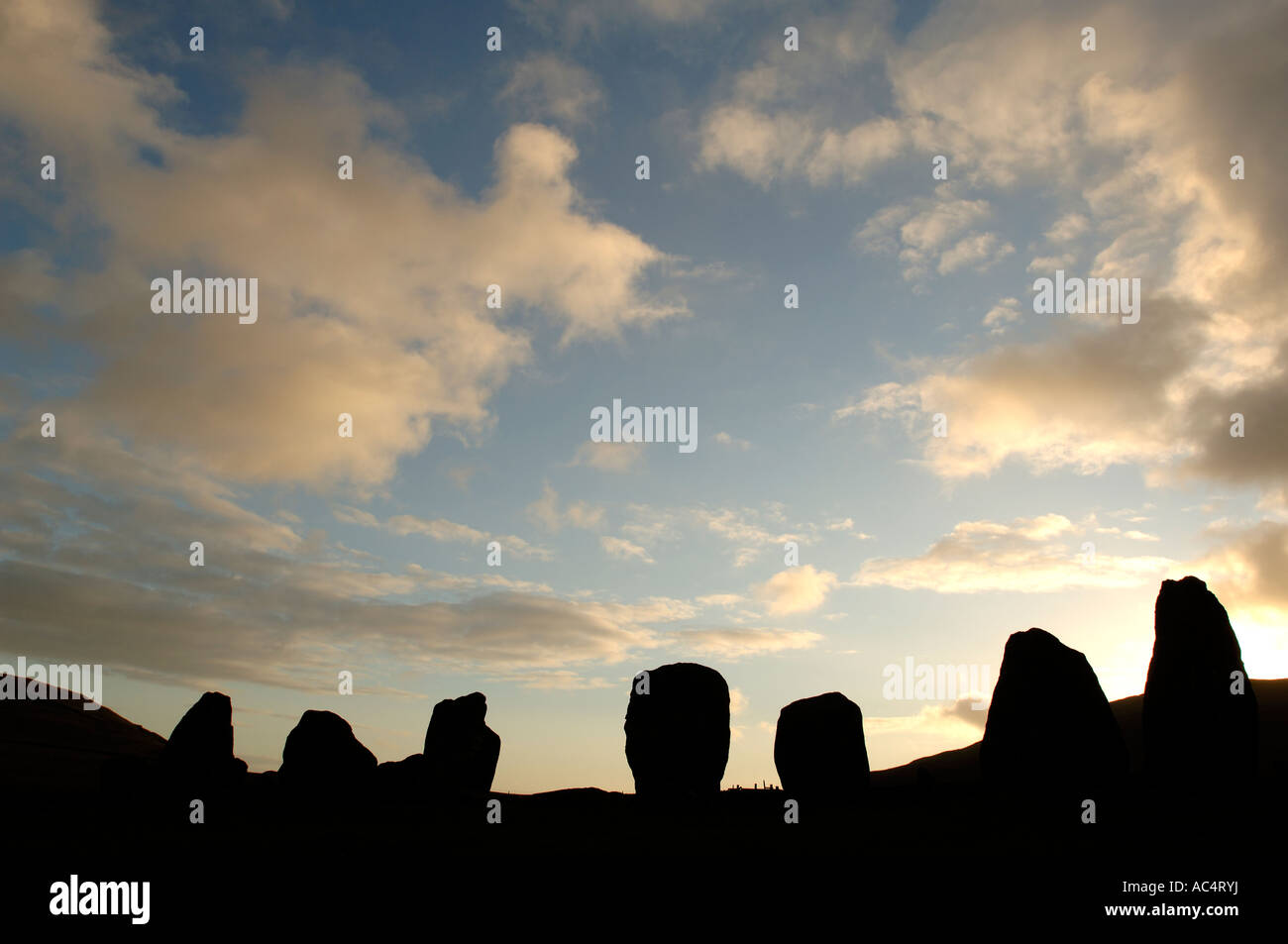 Swinside Stone Circle Lake District Stock Photo - Alamy